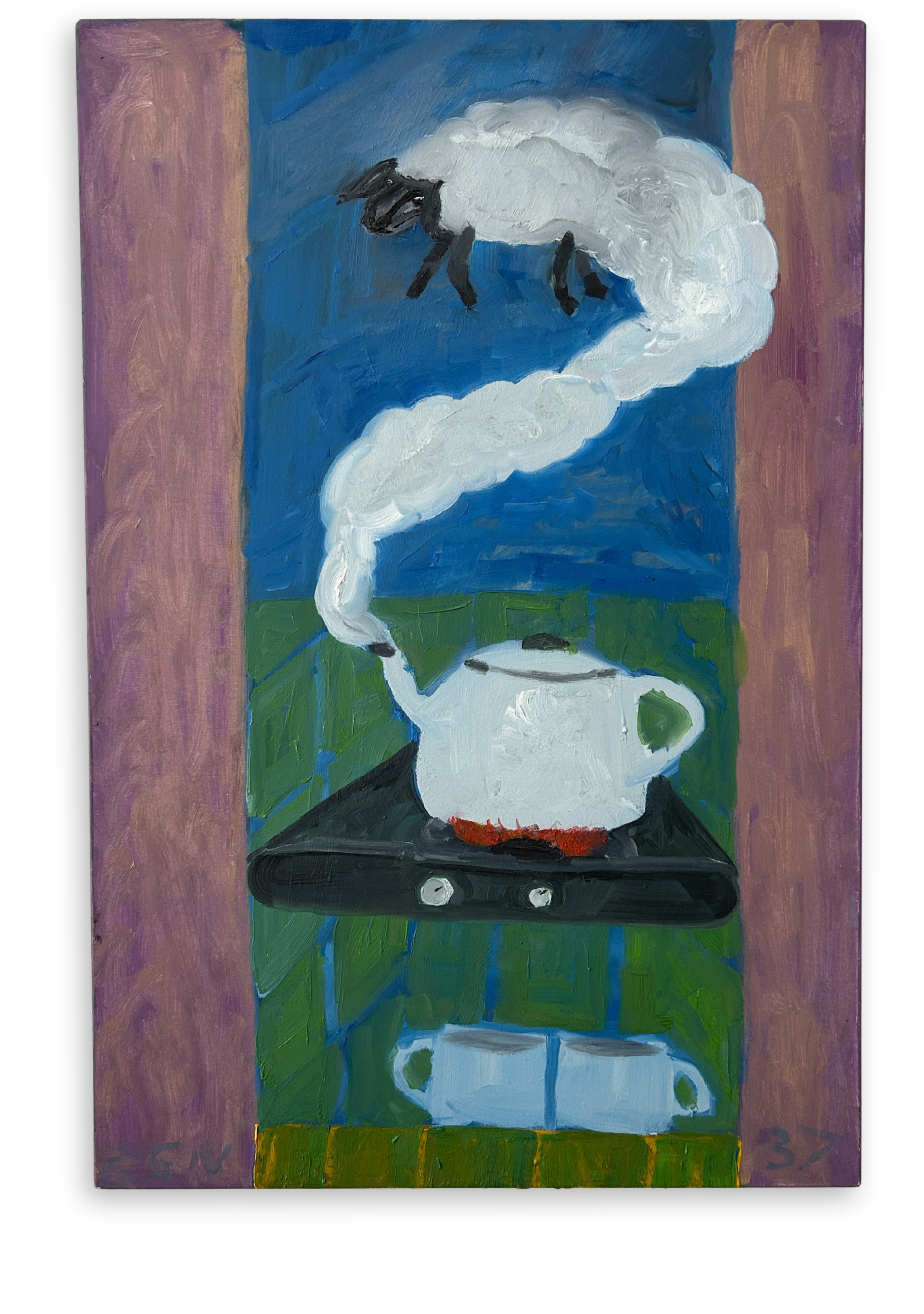 Sunday Salon - Kettle Painting #1, 2024 by Ben Jones – SUNDAY SALON ...